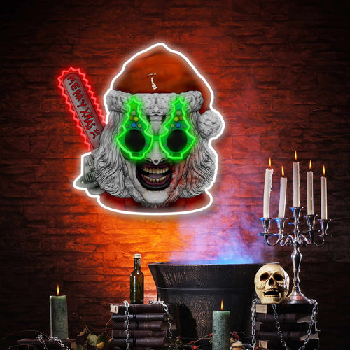 Terrifier 3 Art the Clown Neon Sign – LED Light for Horror Fans ...