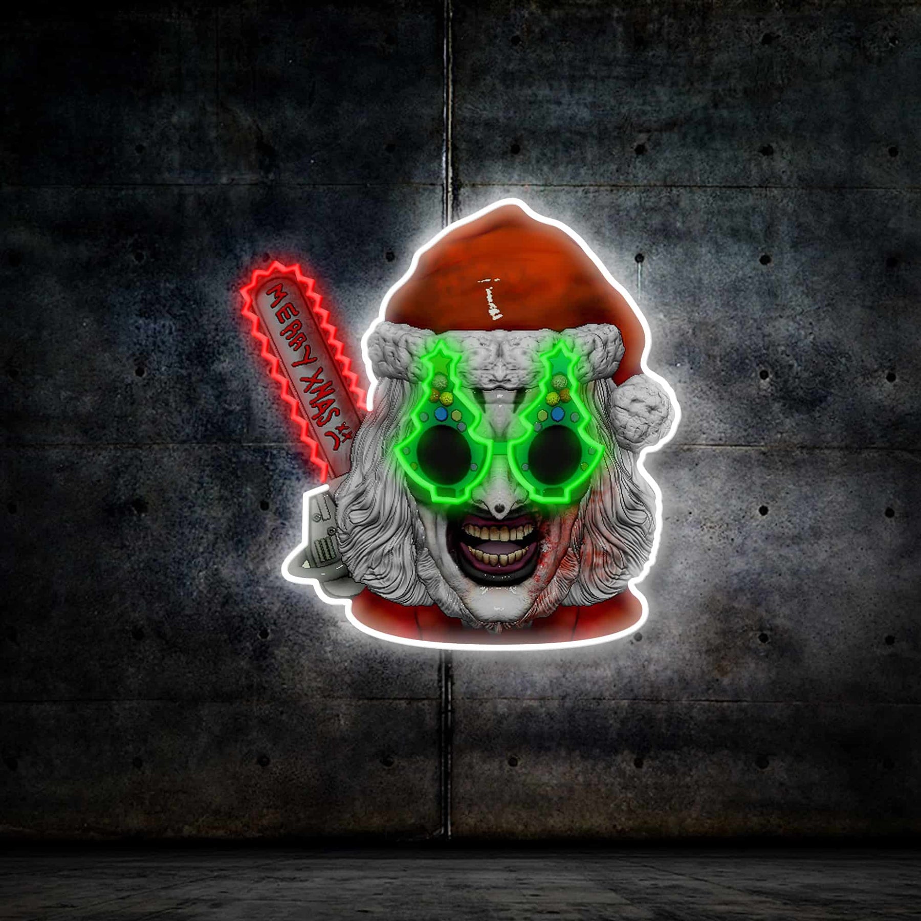 Terrifier 3 Art the Clown Neon Sign – LED Light for Horror Fans ...