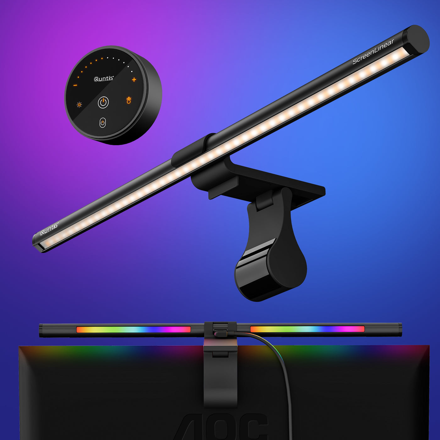 Monitor Light Bar | Quntis Screenlinear