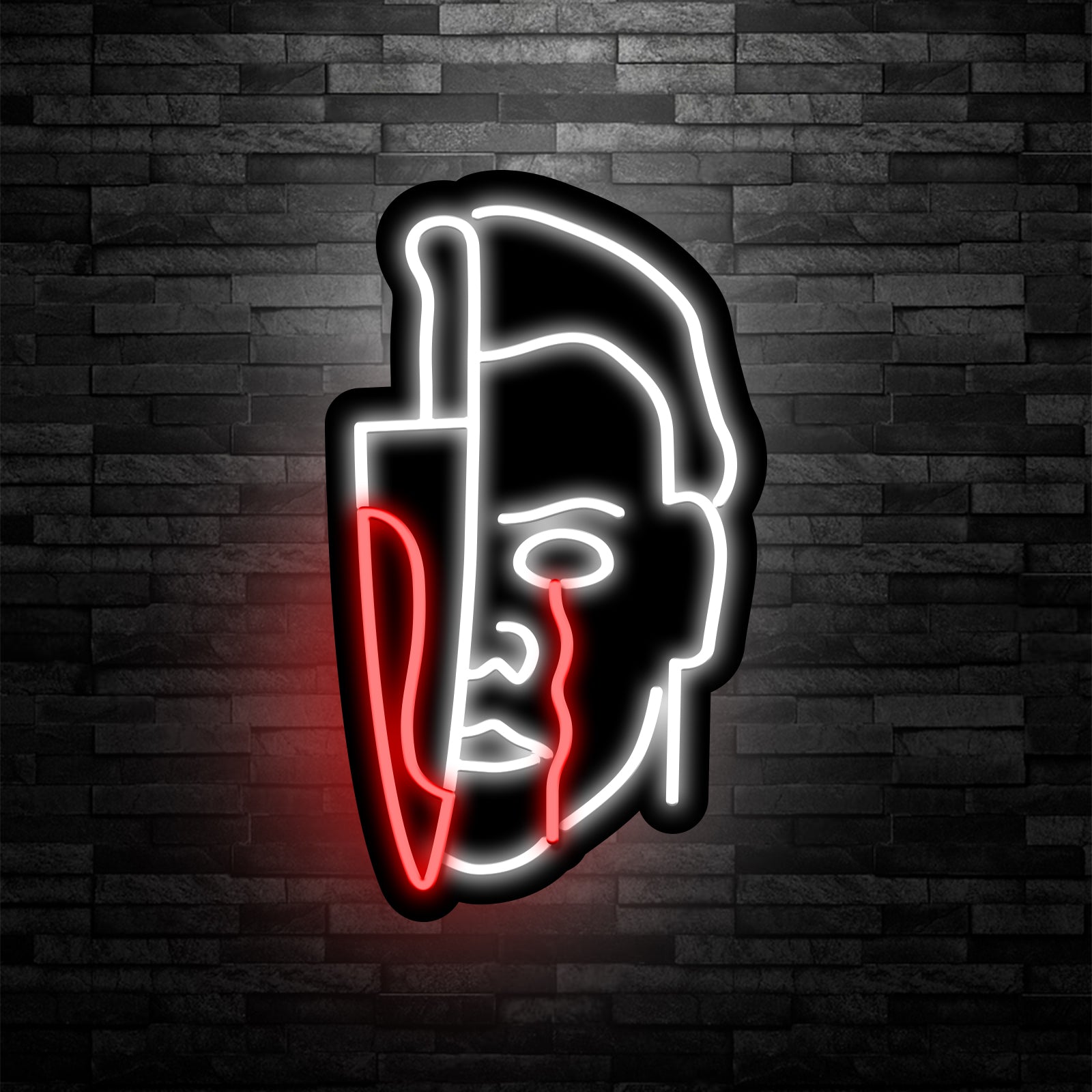 Halloween Der Film,Michael Myers Blood Tears Neon Sign – Creepy Hallow