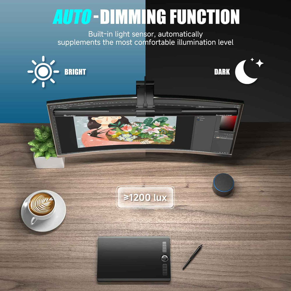 The Light Bar For Any Monitor –Quntis Light Bar PRO+