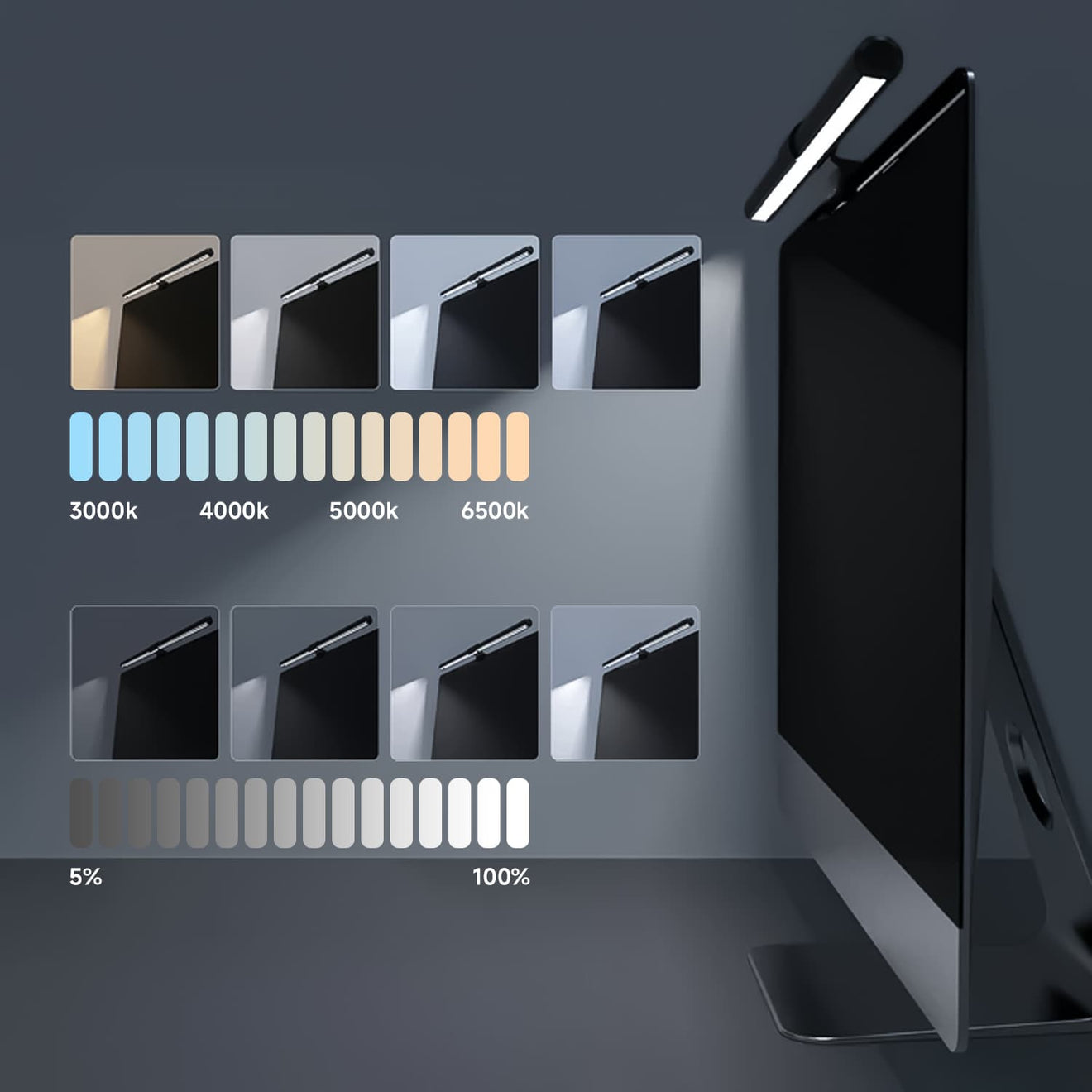 LED ScreenLinear Basic,Monitor Light Bar for Eye Caring (15.7Inch)