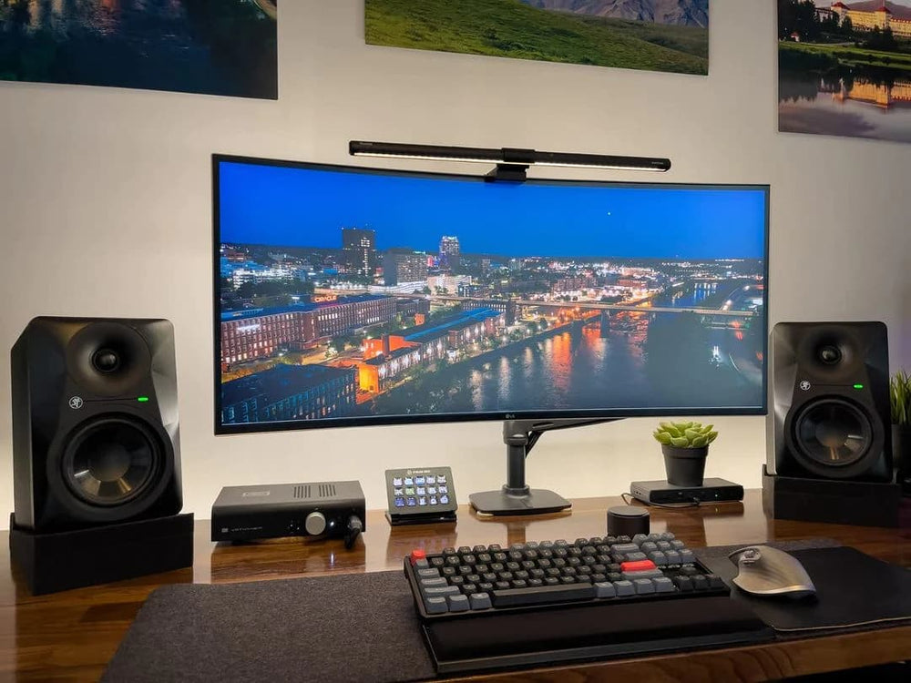 LED ScreenLinear Q-Curve 208 Comouter monitor light Bar PRO+(20.1Inch)