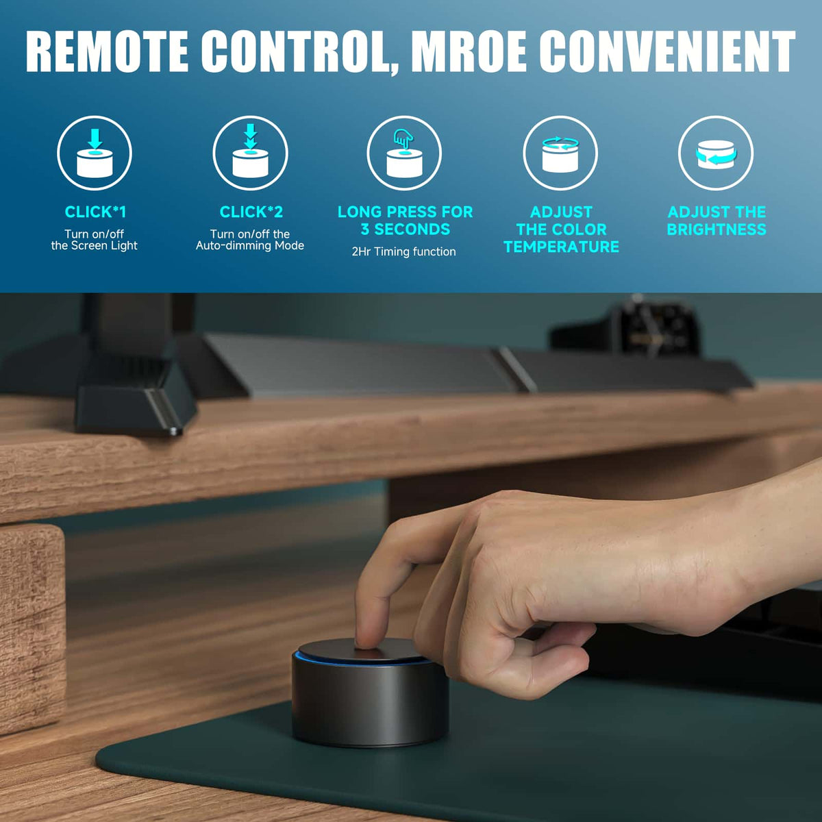 The Light Bar For Any Monitor –Quntis Light Bar PRO+