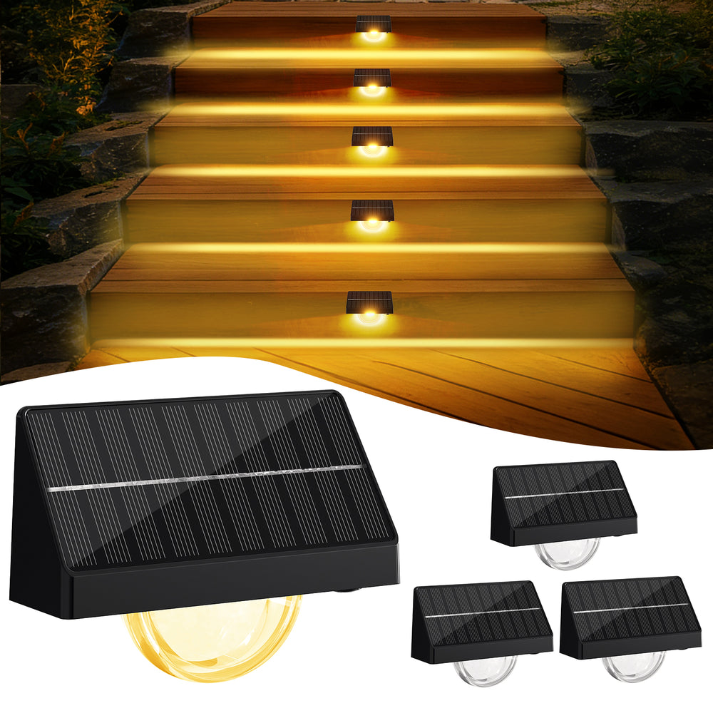 Outdoor LED Solar Step Lights For Concrete - Quntis