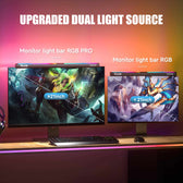 LED ScreenLinear Basic RGB – 15.7" Dual Light Monitor Bar, Eye-Care Gaming