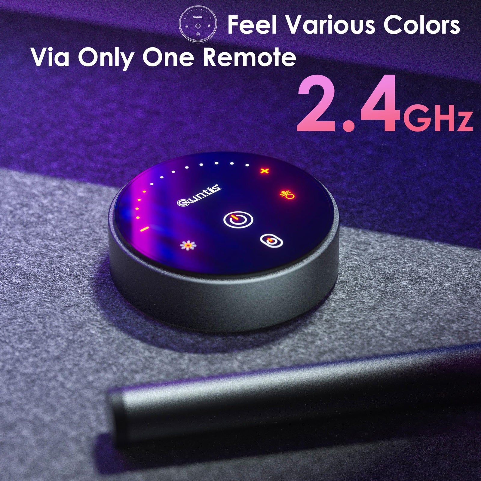 Quntis RGB Pro+ Monitor Light Bar, Remote, 15 Modes, Eye-Care, No Glare