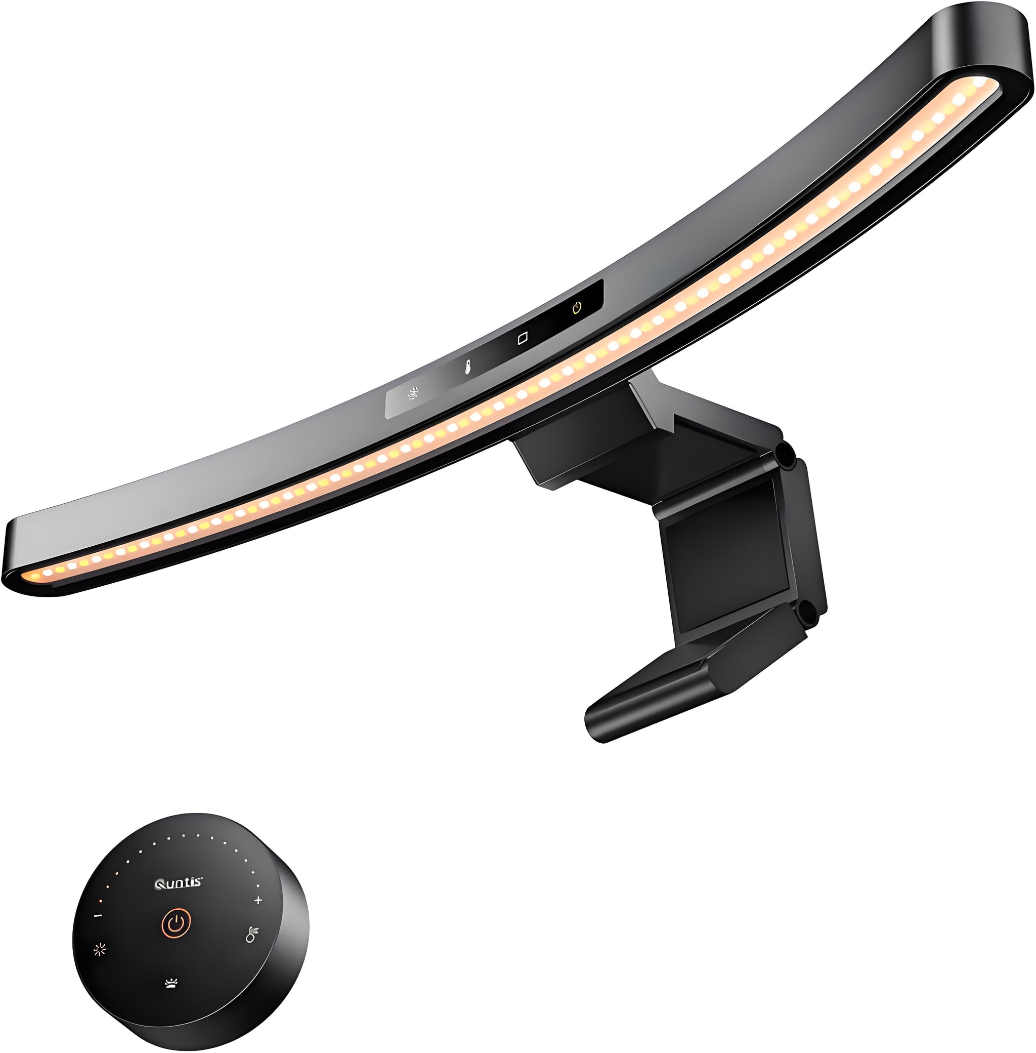 ScreenLinear Glow Monitor Light Bar for Curved Screens with Shelf