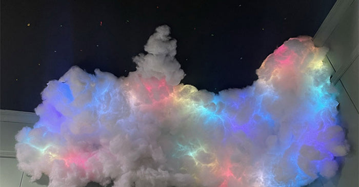 Smart Thunder Cloud Light with App Control – RGB Lightning Cloud Lamp