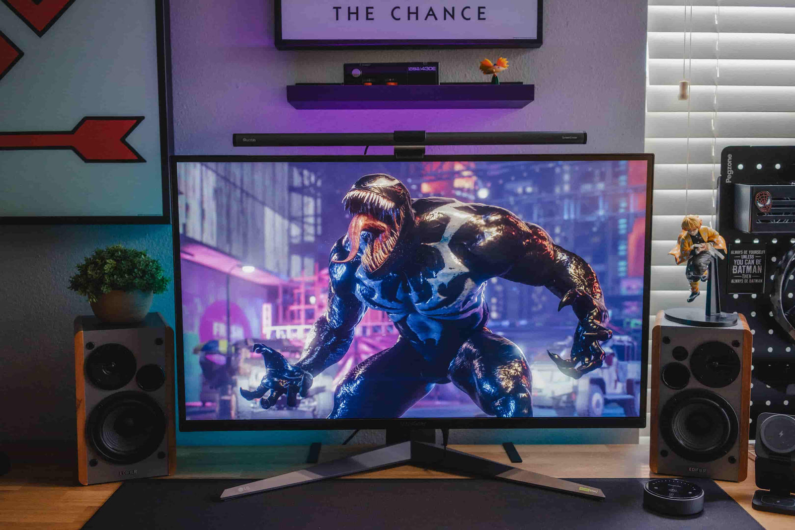 Quntis RGB Pro+ Monitor Light Bar, Remote, 15 Modes, Eye-Care, No Glare