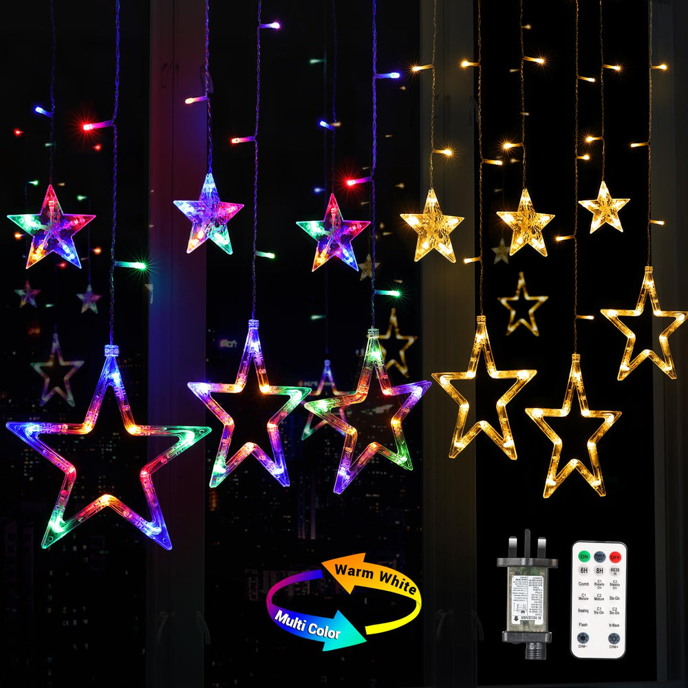 Illuminate Your Space with Star Lights – Perfect for Christmas & More!