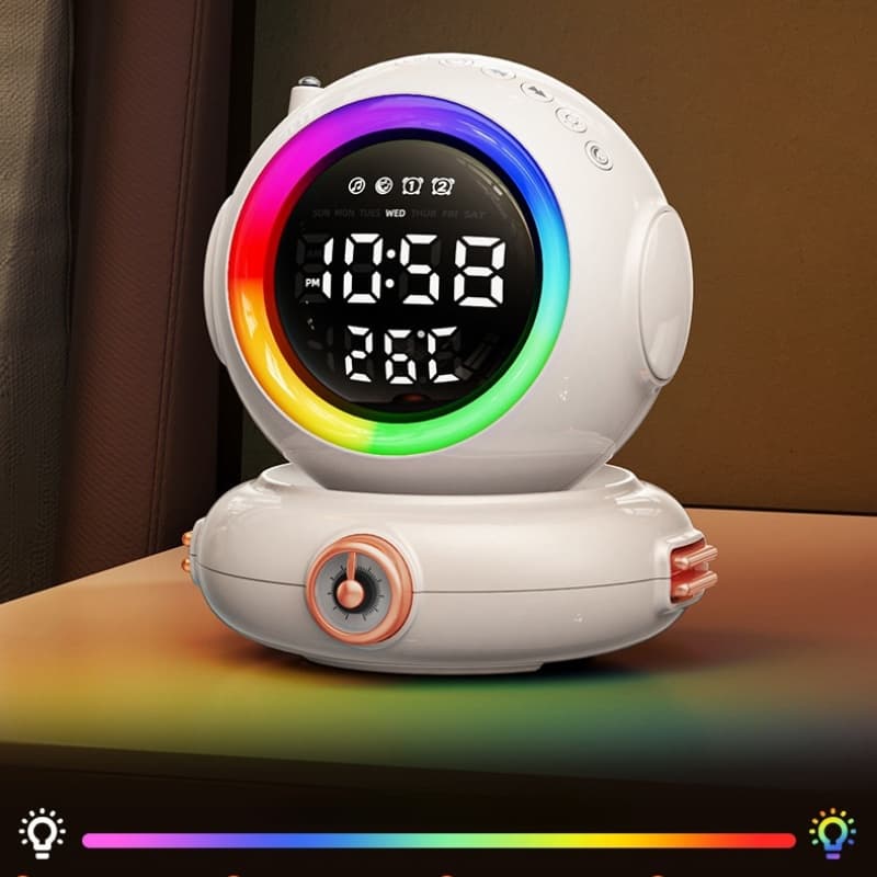 RGB LED Smart Night Light/Sunrise Alarm Clock for Living room |Quntis